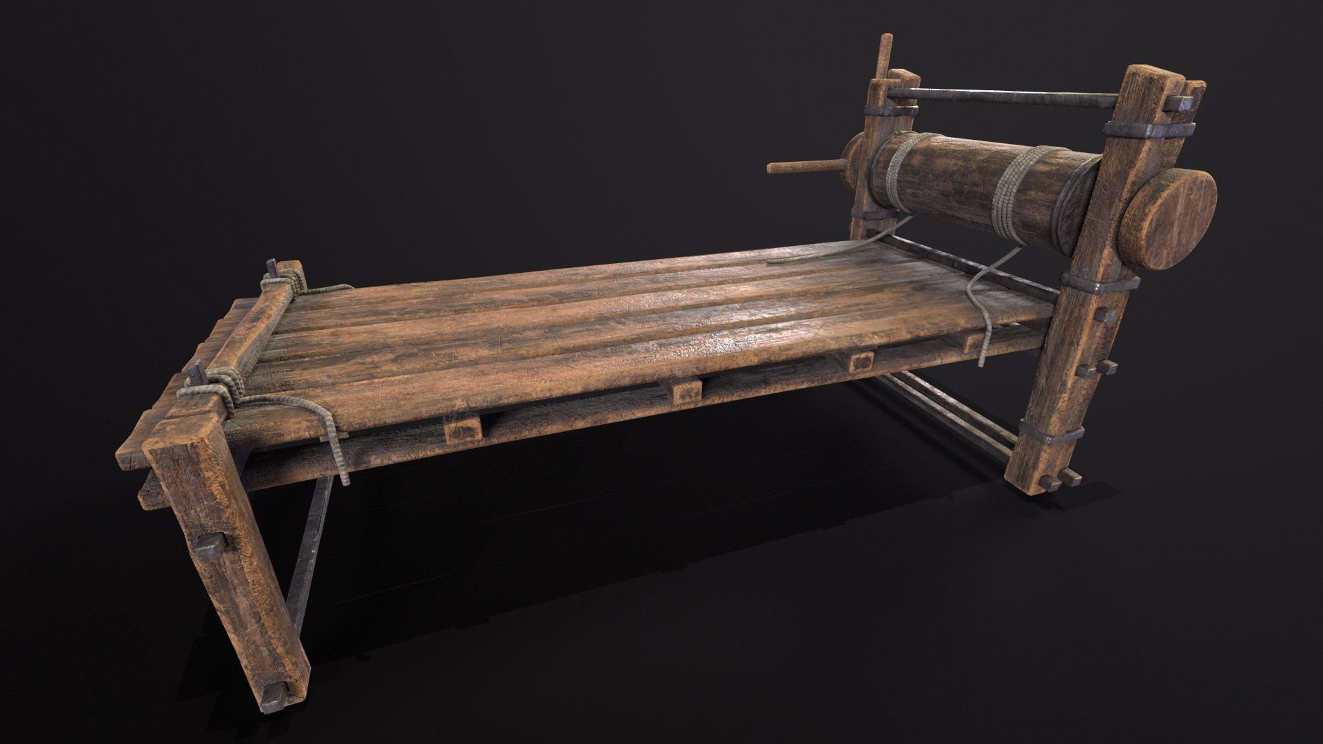 Medieval Rack Torture 3D Model - TurboSquid 2175258