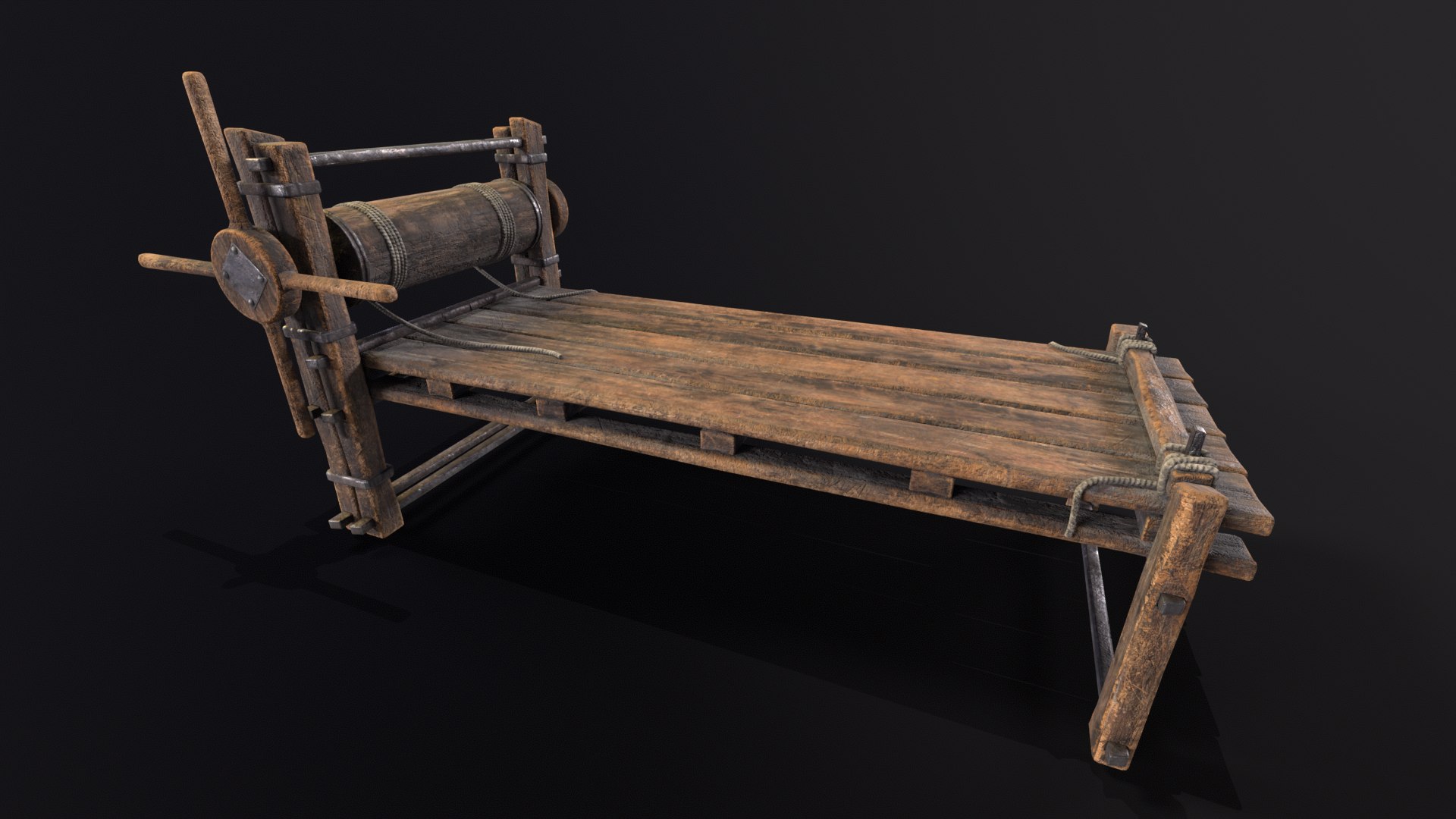 Medieval Rack Torture 3D Model - TurboSquid 2175258