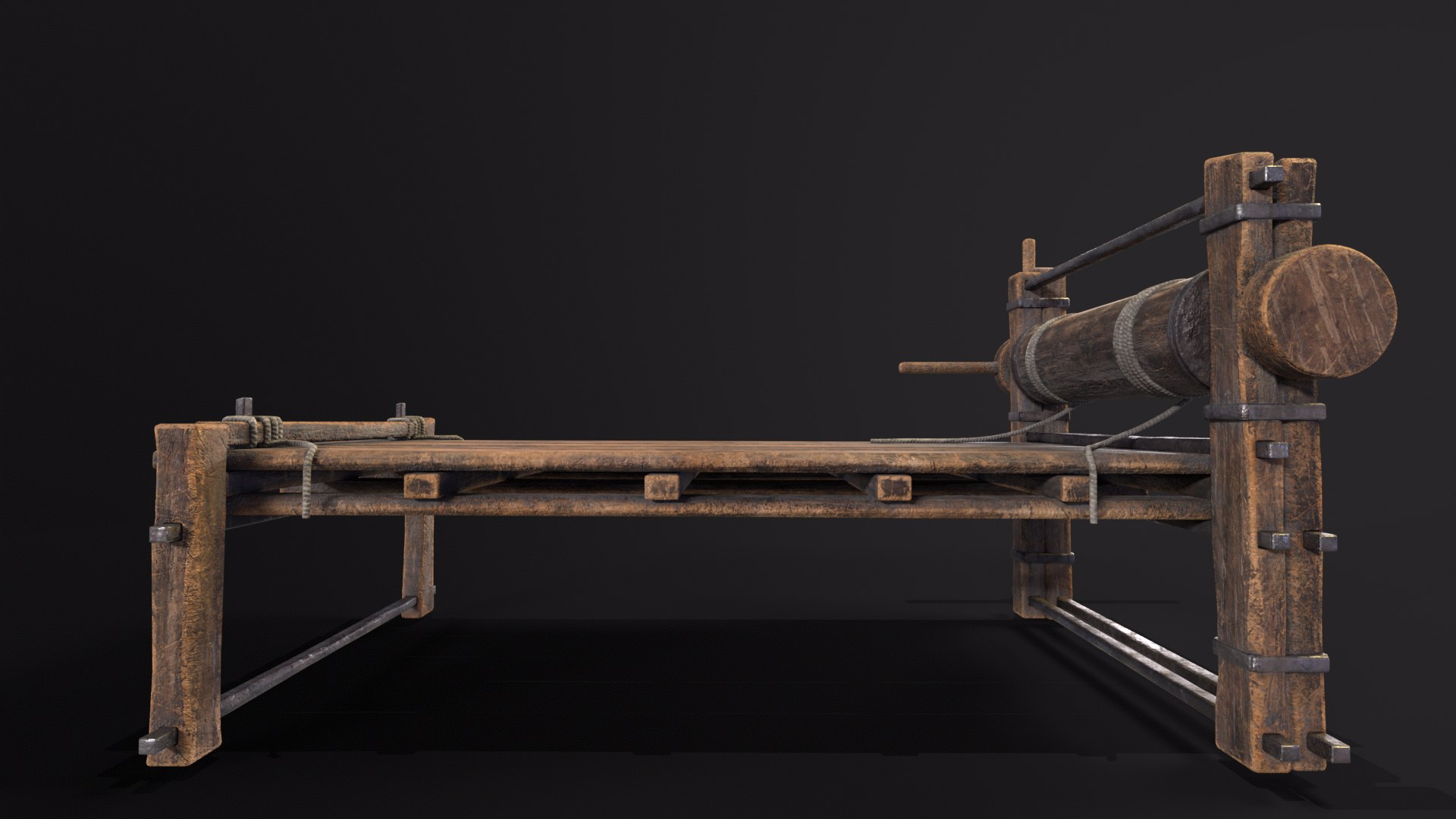 Medieval Rack Torture 3D Model - TurboSquid 2175258