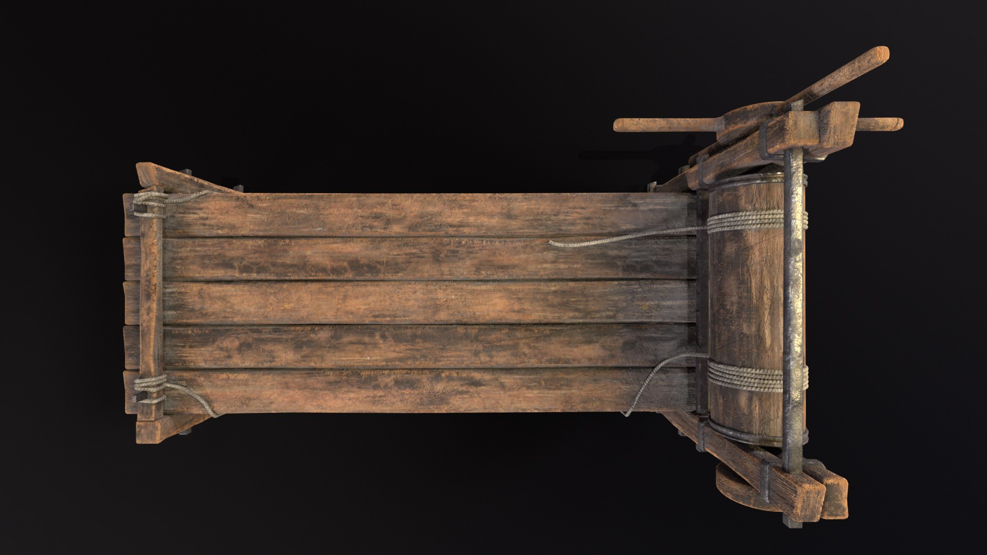 Medieval Rack Torture 3D Model - TurboSquid 2175258
