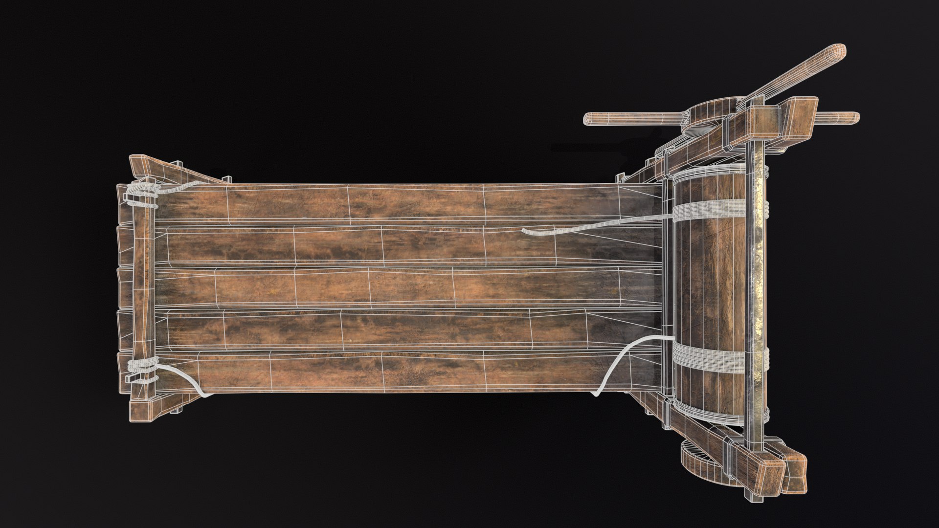 Medieval Rack Torture 3D Model - TurboSquid 2175258