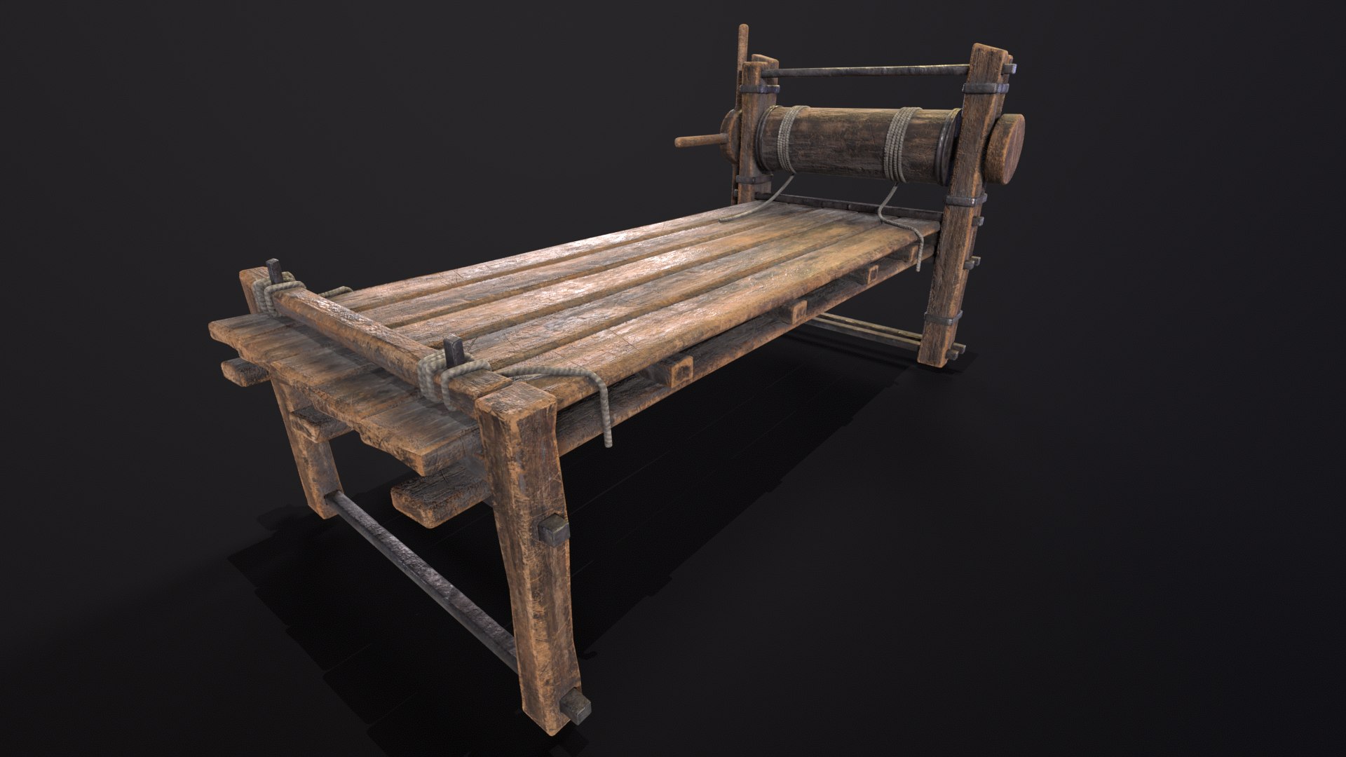 Medieval Rack Torture 3D Model - TurboSquid 2175258
