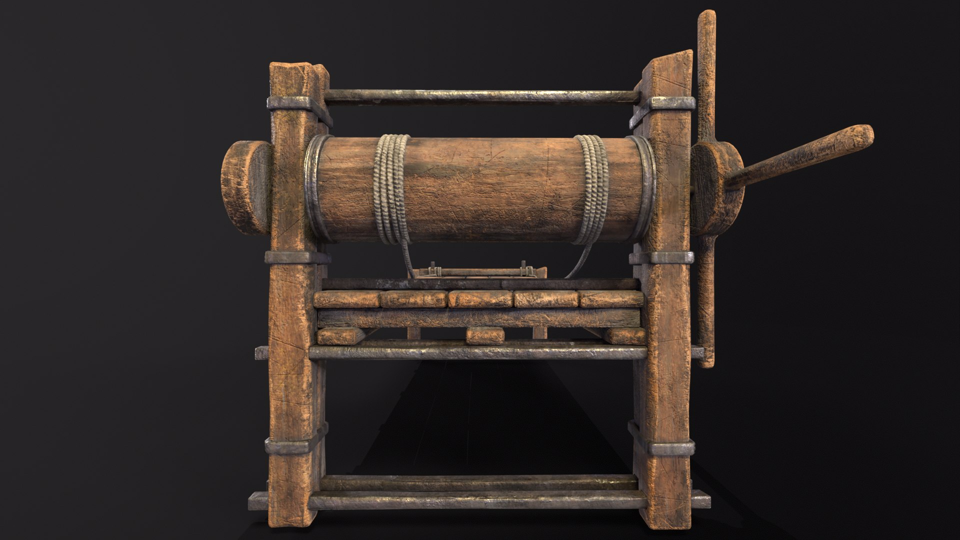 Medieval Rack Torture 3D Model - TurboSquid 2175258
