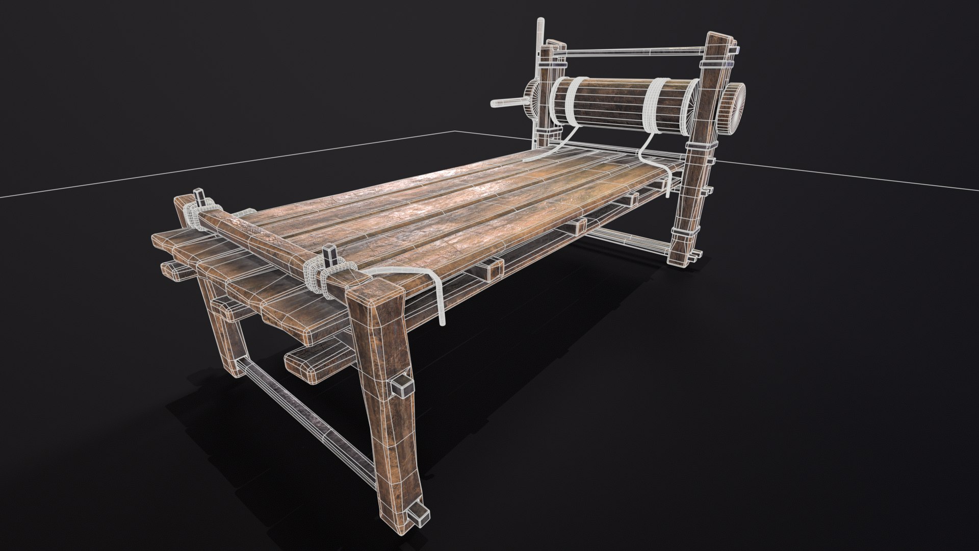 Medieval Rack Torture 3D Model - TurboSquid 2175258