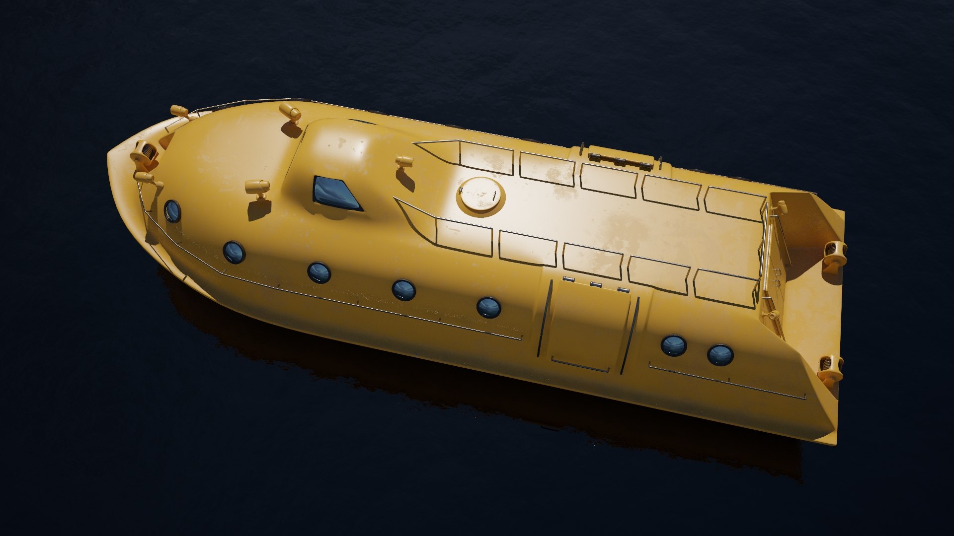 Rescue Boat Model - TurboSquid 1695941
