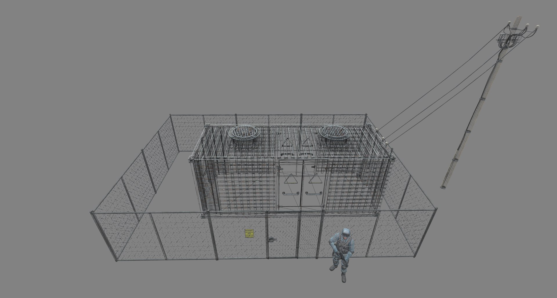 Military Electric Power Unit 3D - TurboSquid 2152045