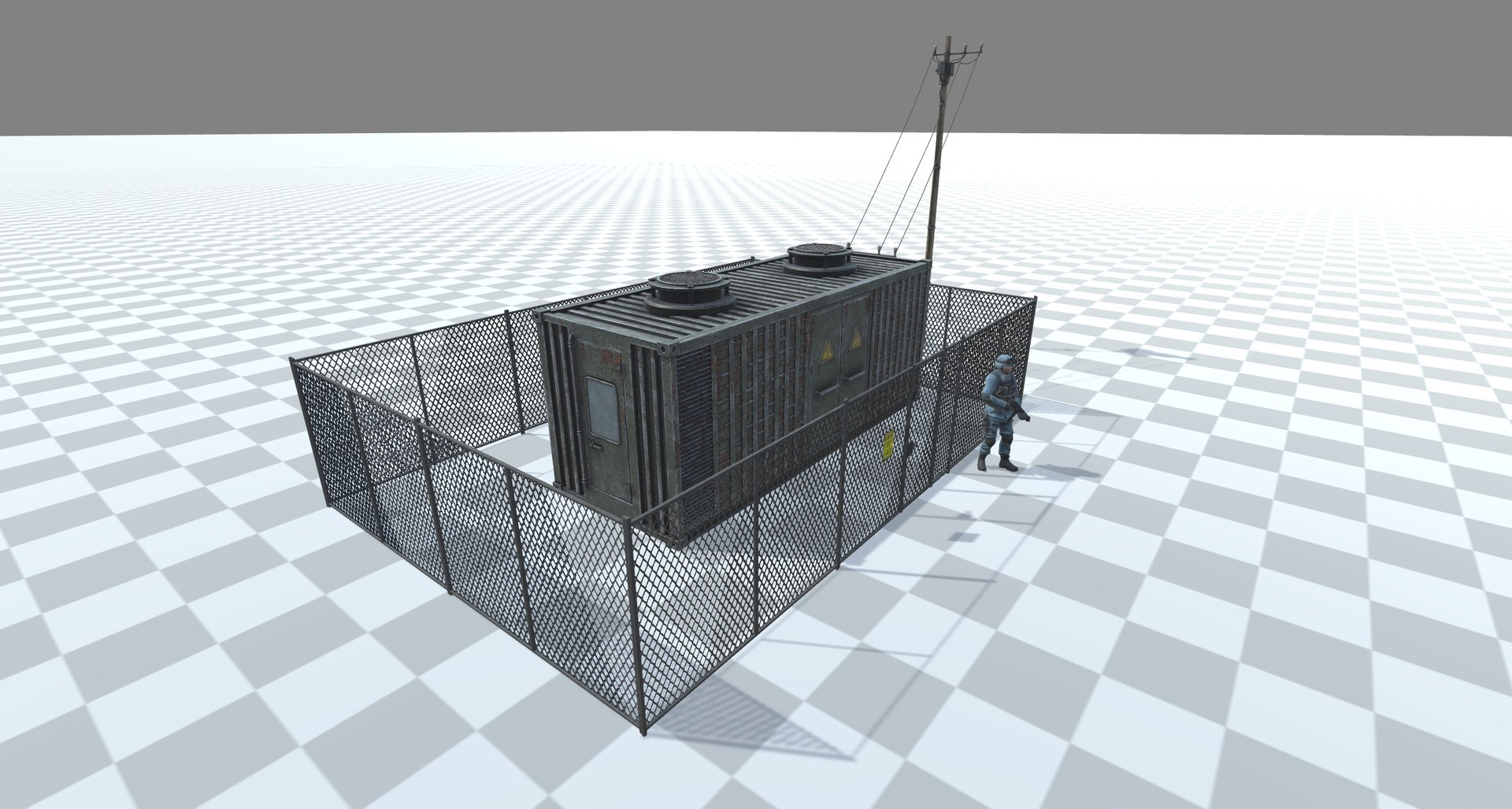 Military Electric Power Unit 3D - TurboSquid 2152045