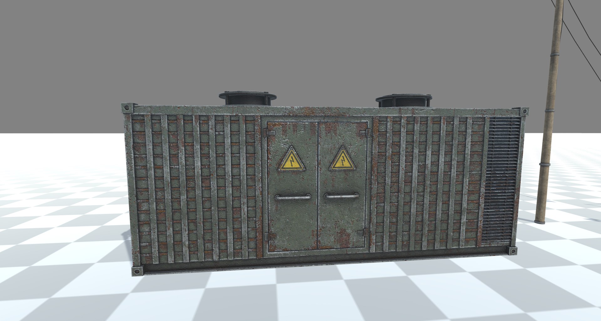 Military Electric Power Unit 3D - TurboSquid 2152045