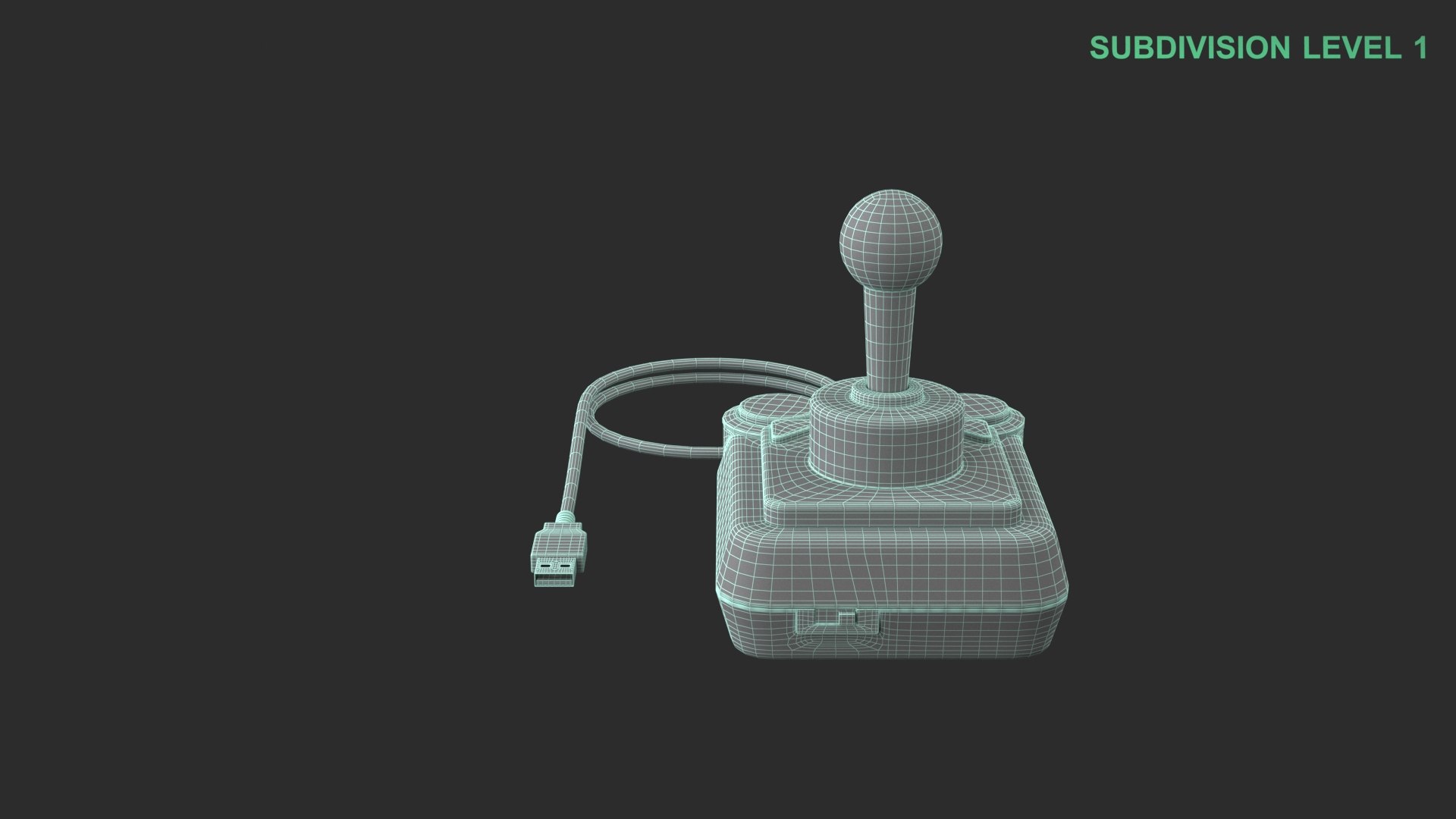 3D Vintage Game Controller Model - TurboSquid 2341152