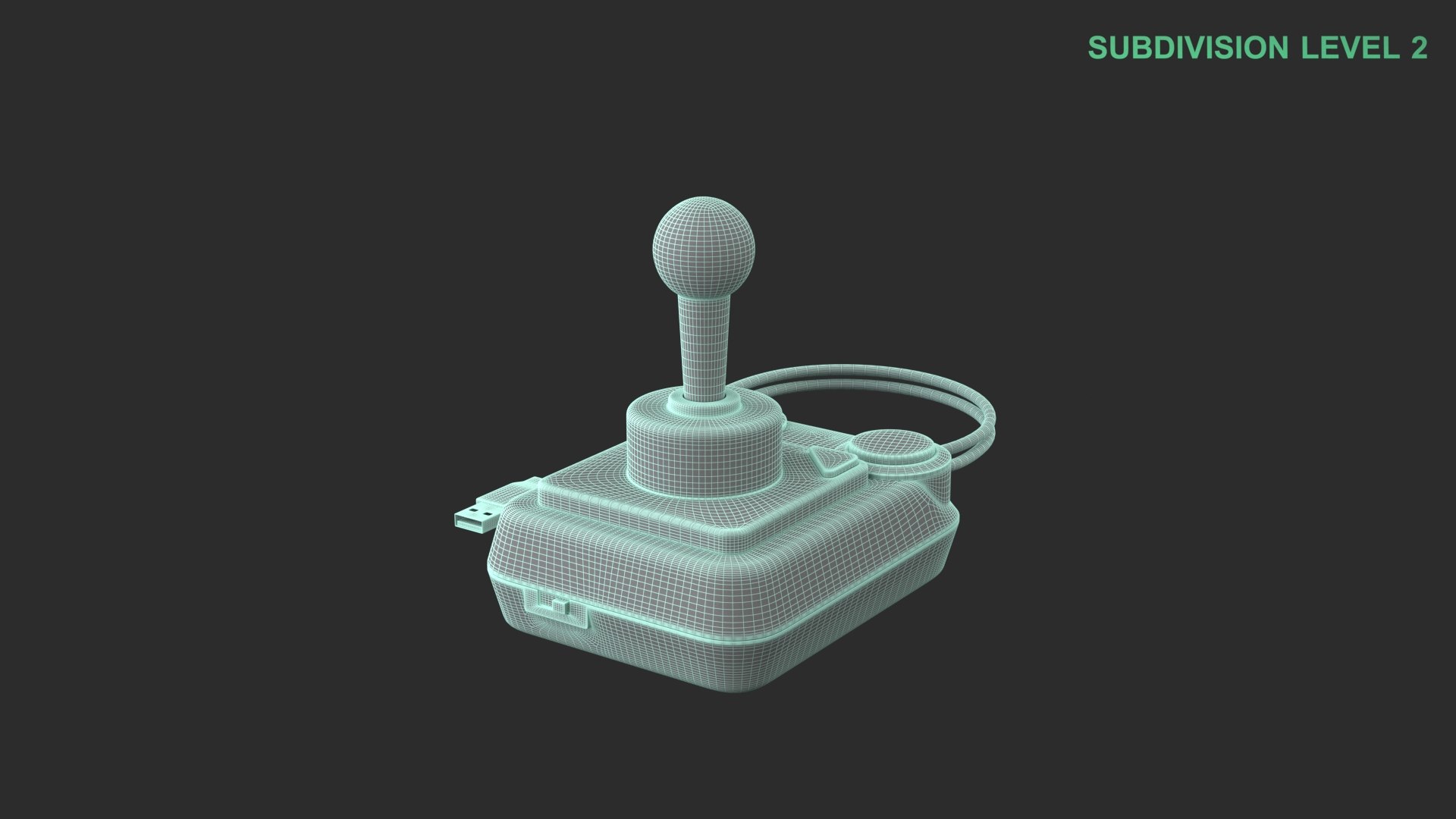 3D Vintage Game Controller Model - TurboSquid 2341152