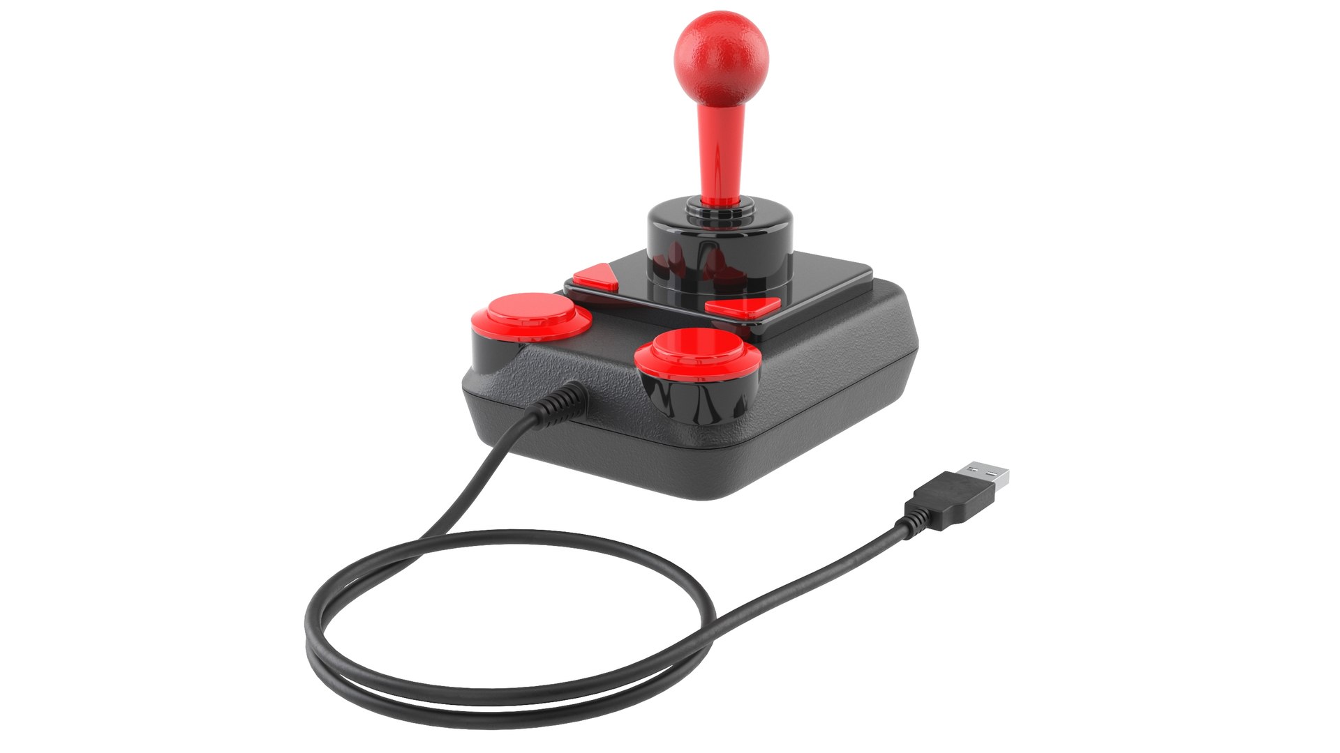 3D Vintage Game Controller Model - TurboSquid 2341152