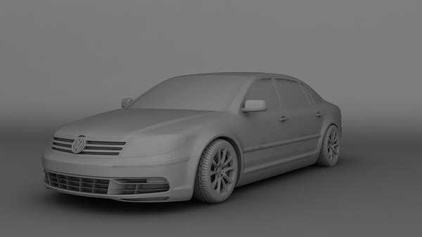 3D VOLKSWAGEN PHAETON 2011 model - TurboSquid 1914118
