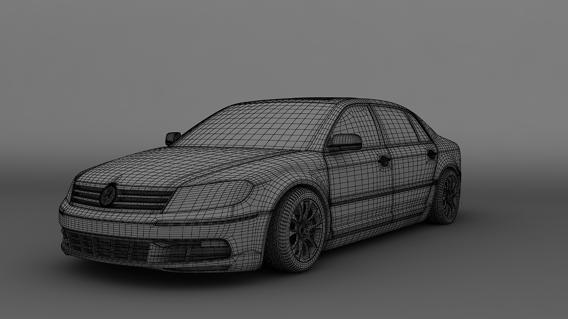 3D VOLKSWAGEN PHAETON 2011 model - TurboSquid 1914118