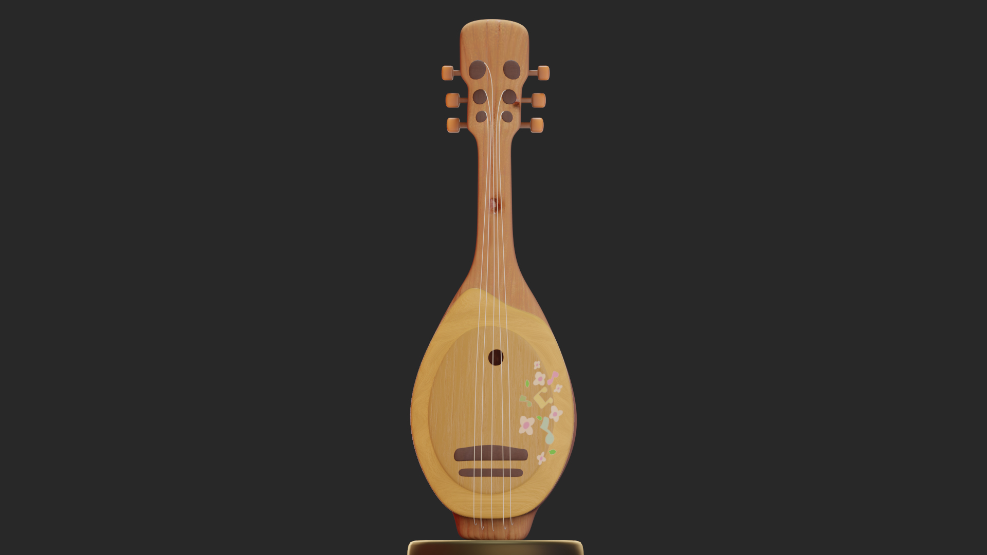 3D Model Dambus-Indonesian Musical Instruments - TurboSquid 2102425