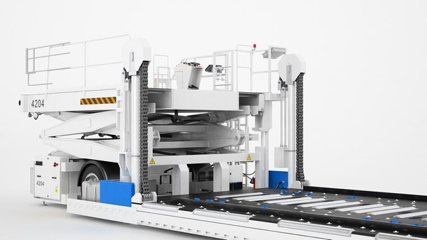 3D aircraft loader baggage - TurboSquid 1632095