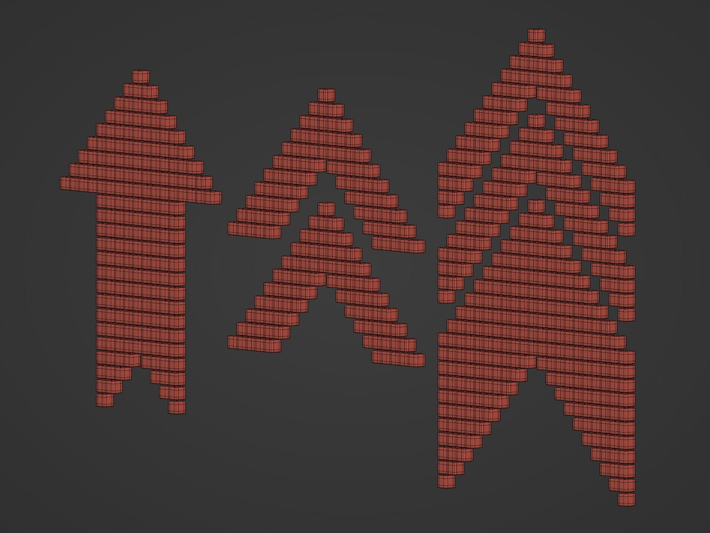 Arrows Signs 3D Model - TurboSquid 1954714