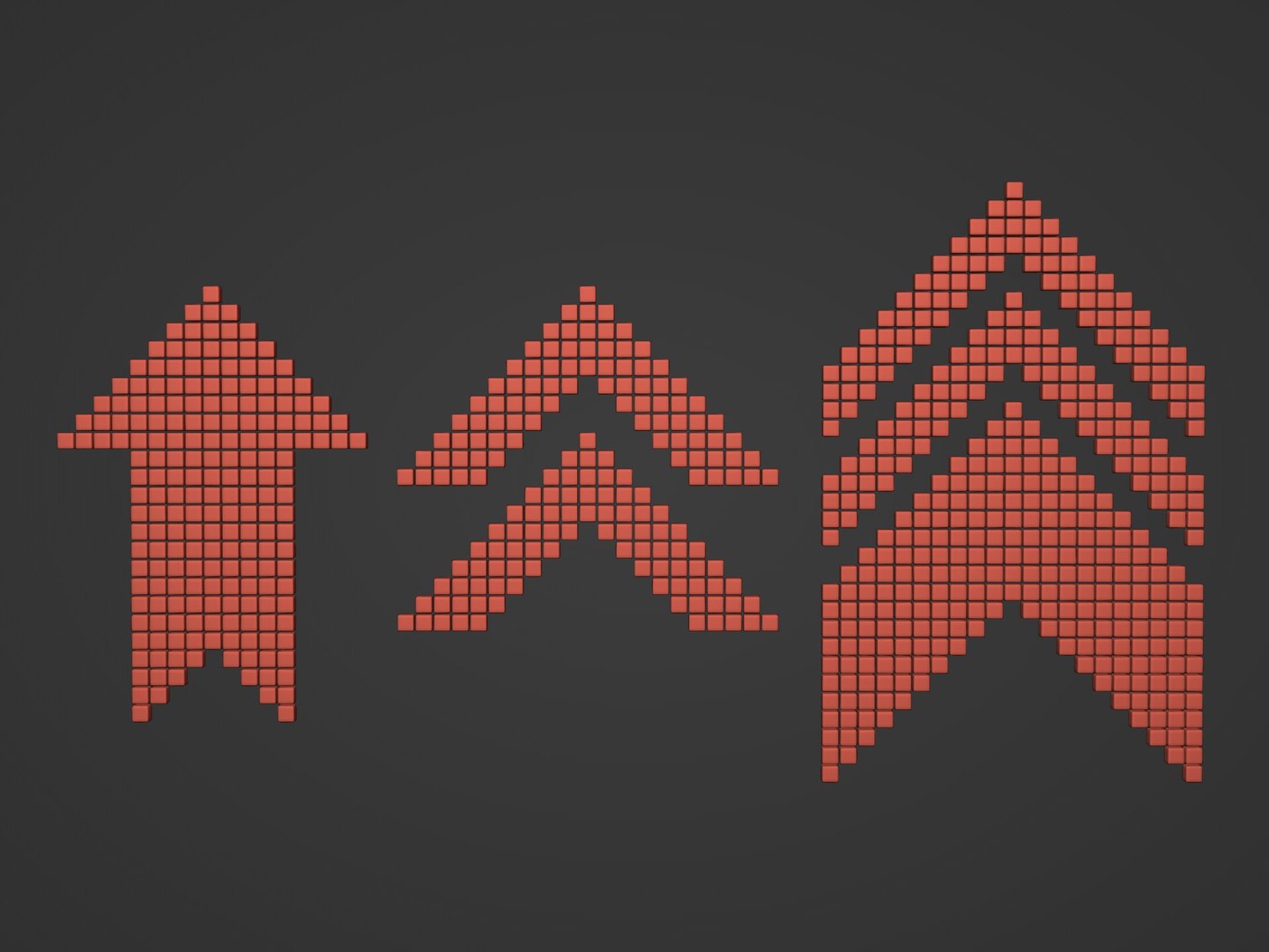 Arrows Signs 3D Model - TurboSquid 1954714