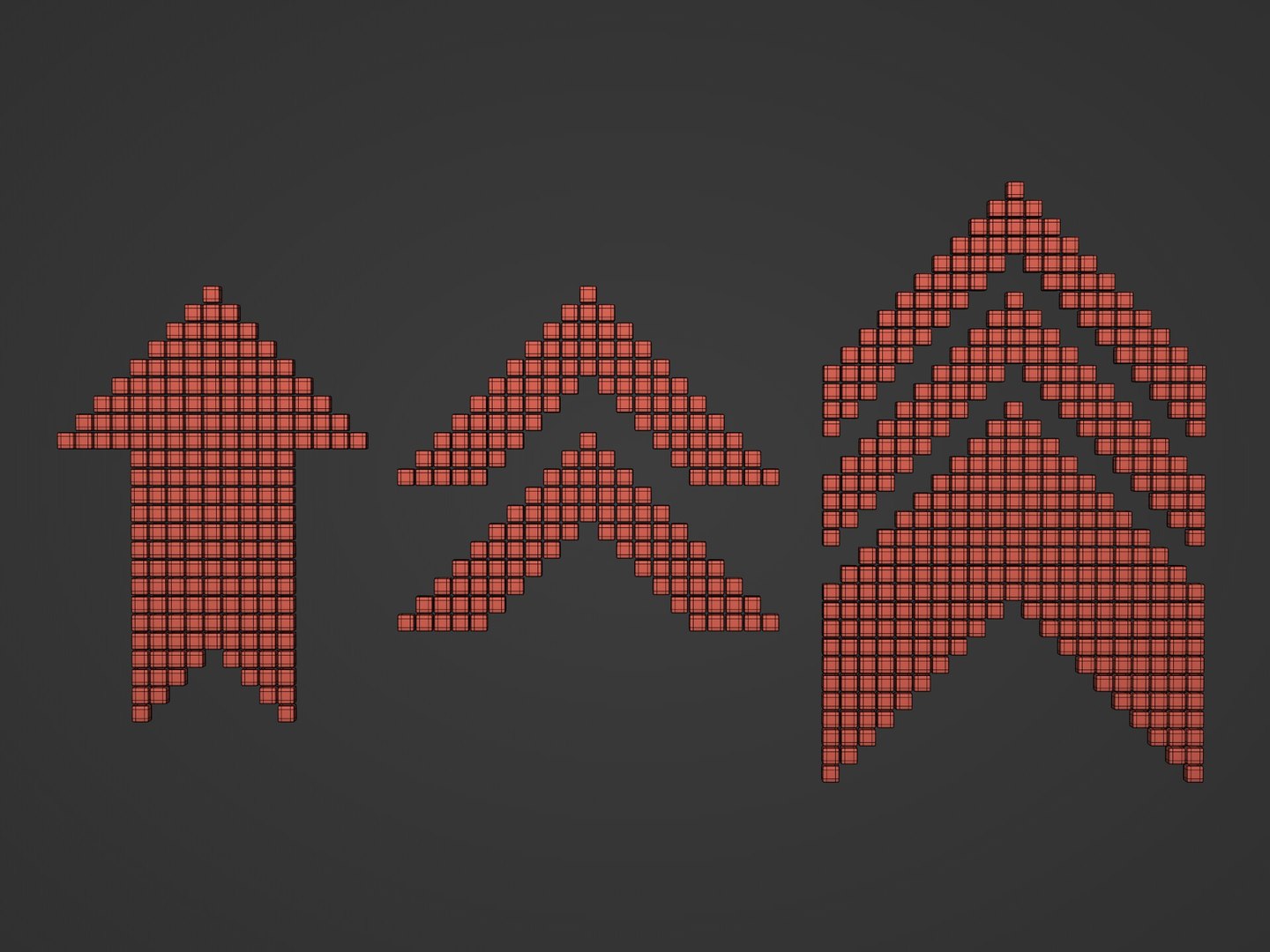 Arrows Signs 3D Model - TurboSquid 1954714