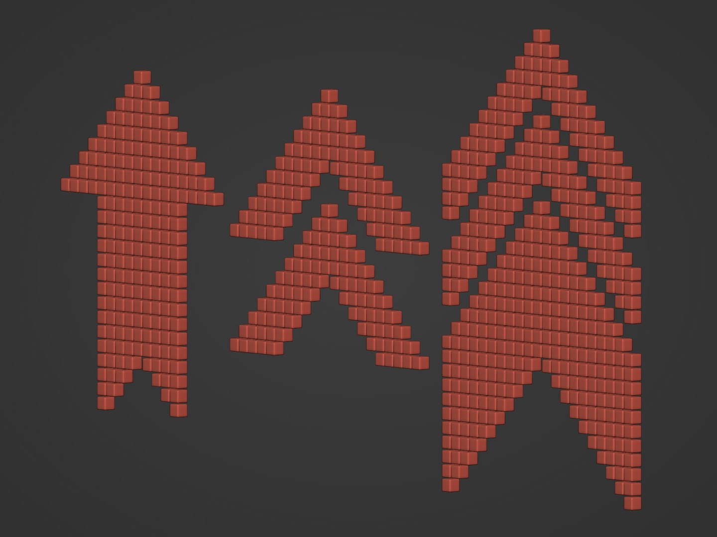 Arrows Signs 3D Model - TurboSquid 1954714