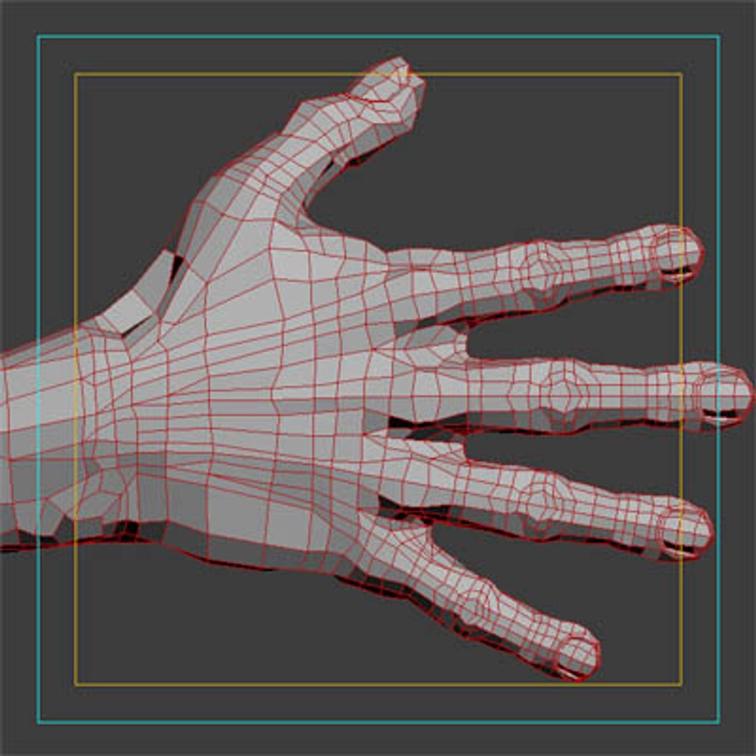 Hand 3d Model