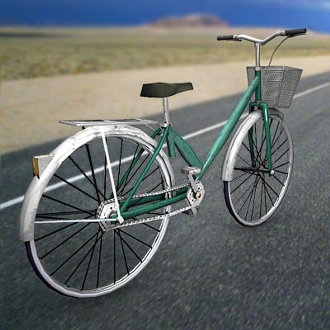 chinese bicycle cycle 3d model