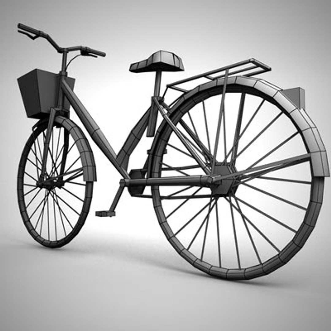 chinese bicycle cycle 3d model
