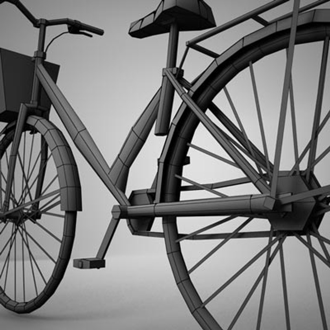 chinese bicycle cycle 3d model
