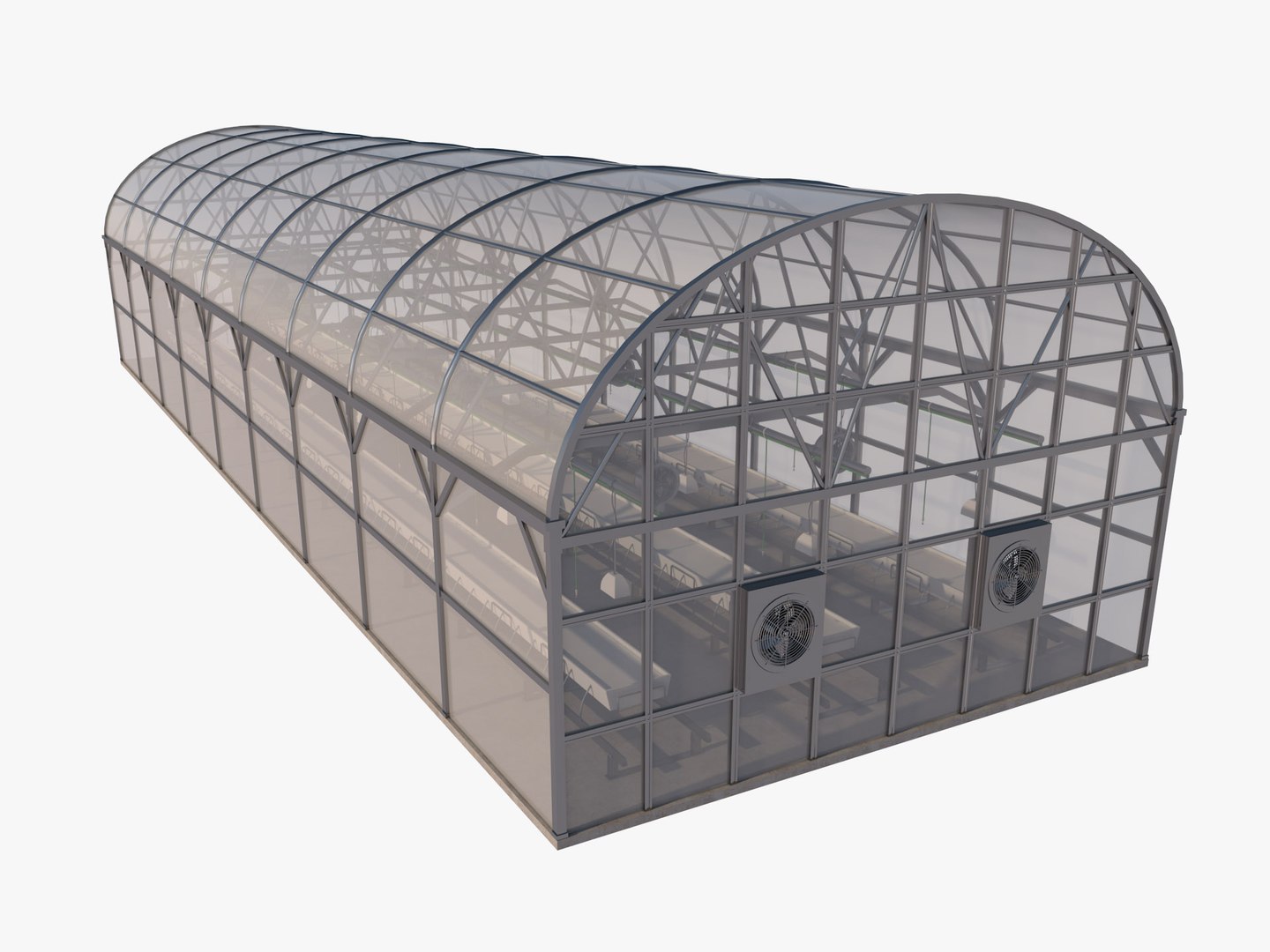 3D Greenhouse - TurboSquid 2120604