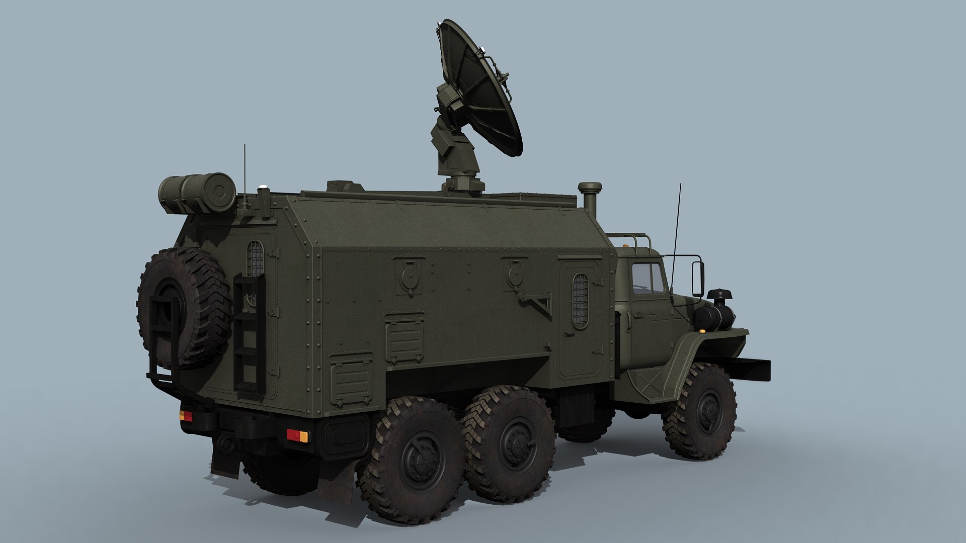 3D R-441LM Liven-LM Satellite Communication Station - TurboSquid 2227555