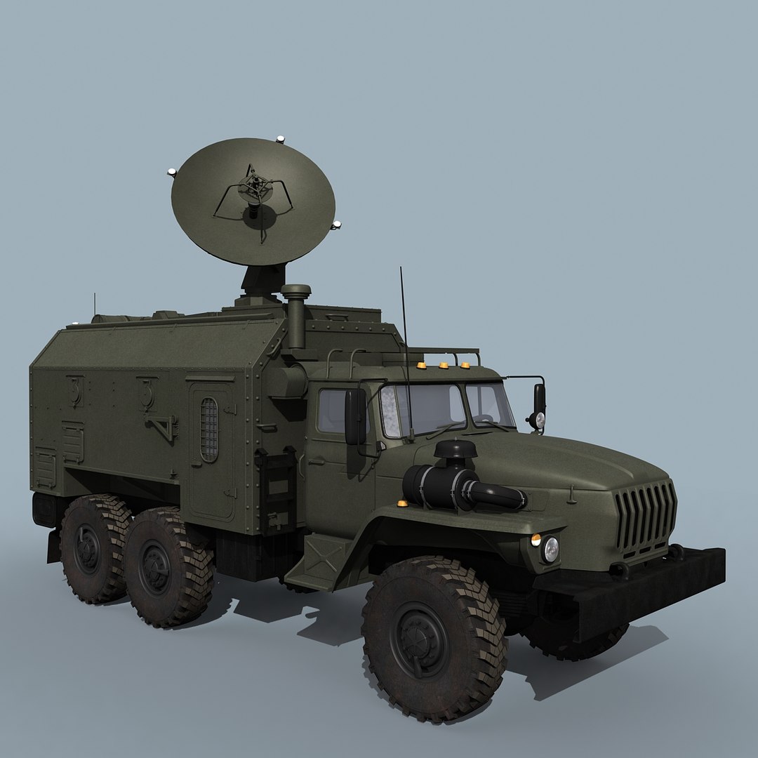 3D R-441LM Liven-LM Satellite Communication Station - TurboSquid 2227555