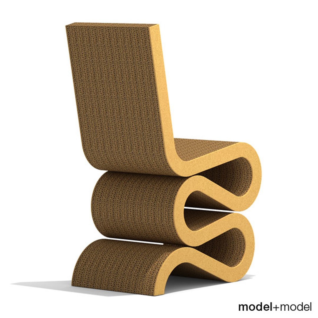 Wiggle Chair Vitra 3d Model