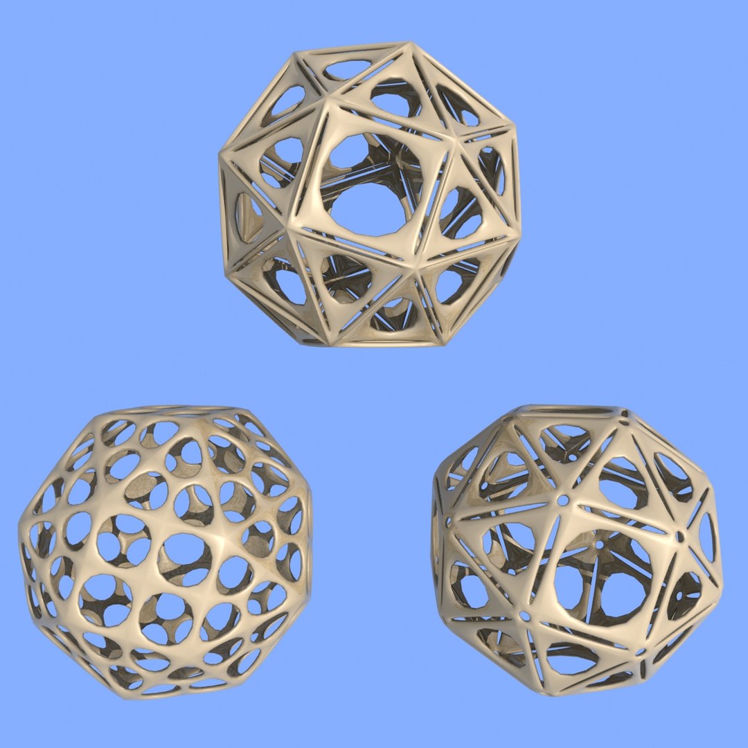 3d Model Geometric Shape Mht-04