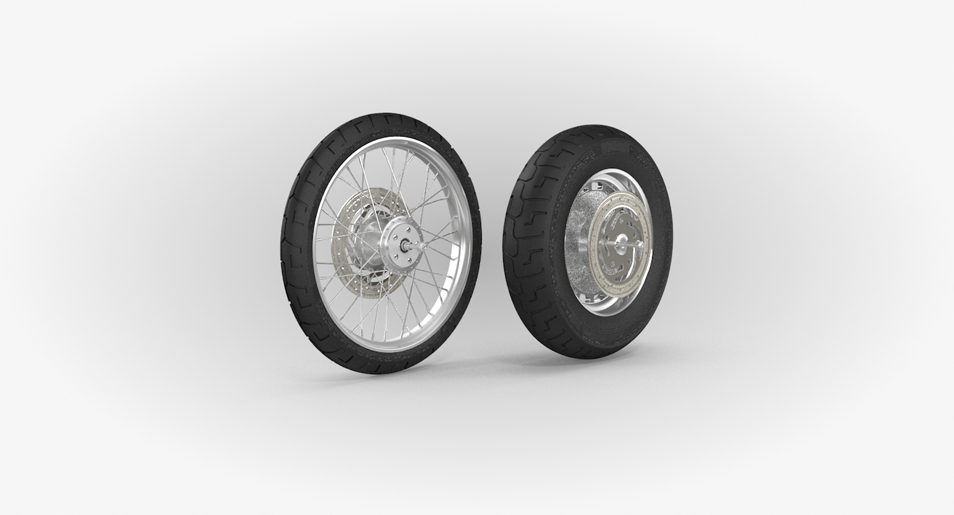3D Motorcycle Wheel Model - TurboSquid 1254704