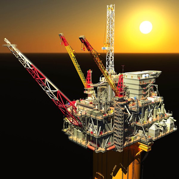 3d perdido oil platform