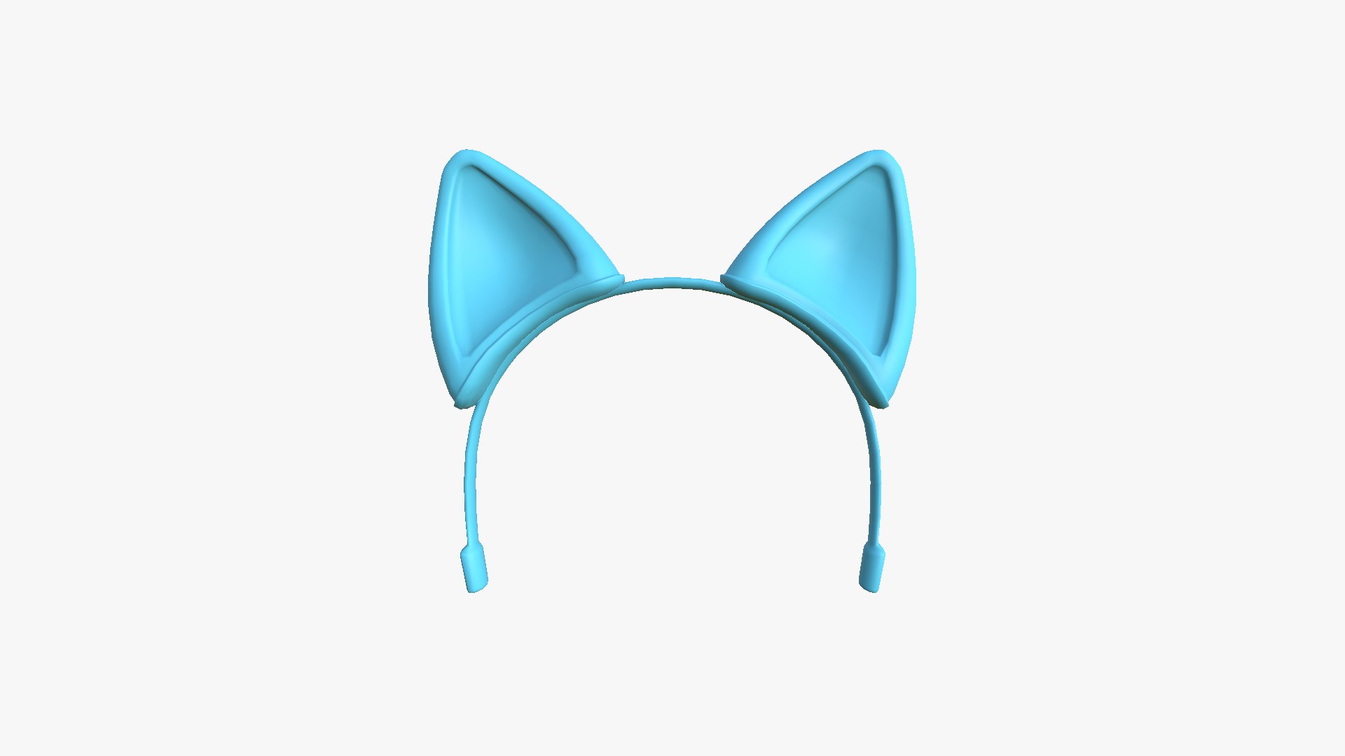 10 Furry Ears Tiara B Collection - Headband Character Design model ...