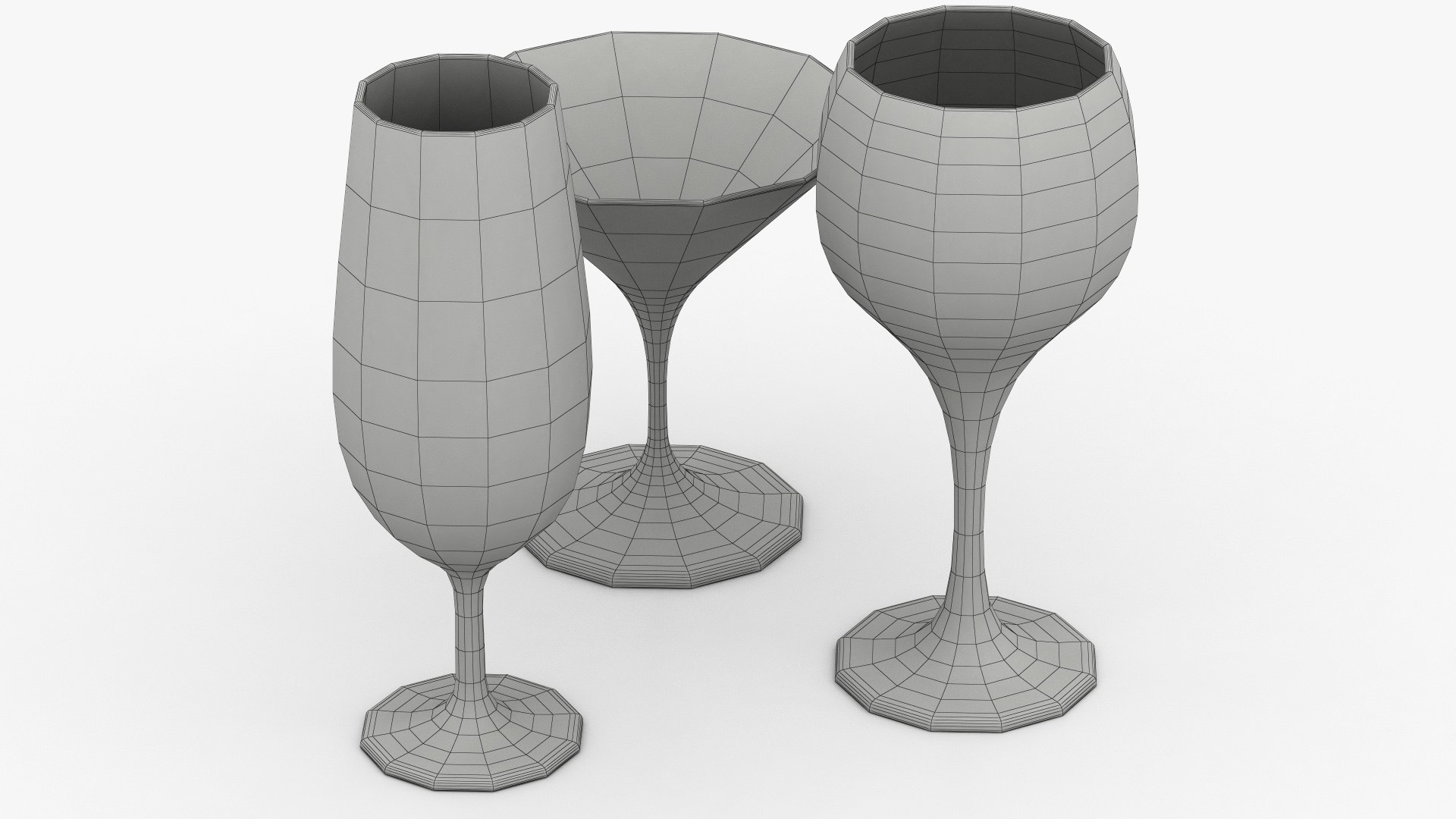 3D goblets - TurboSquid 1179697