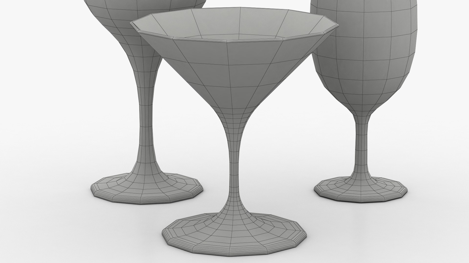3D goblets - TurboSquid 1179697