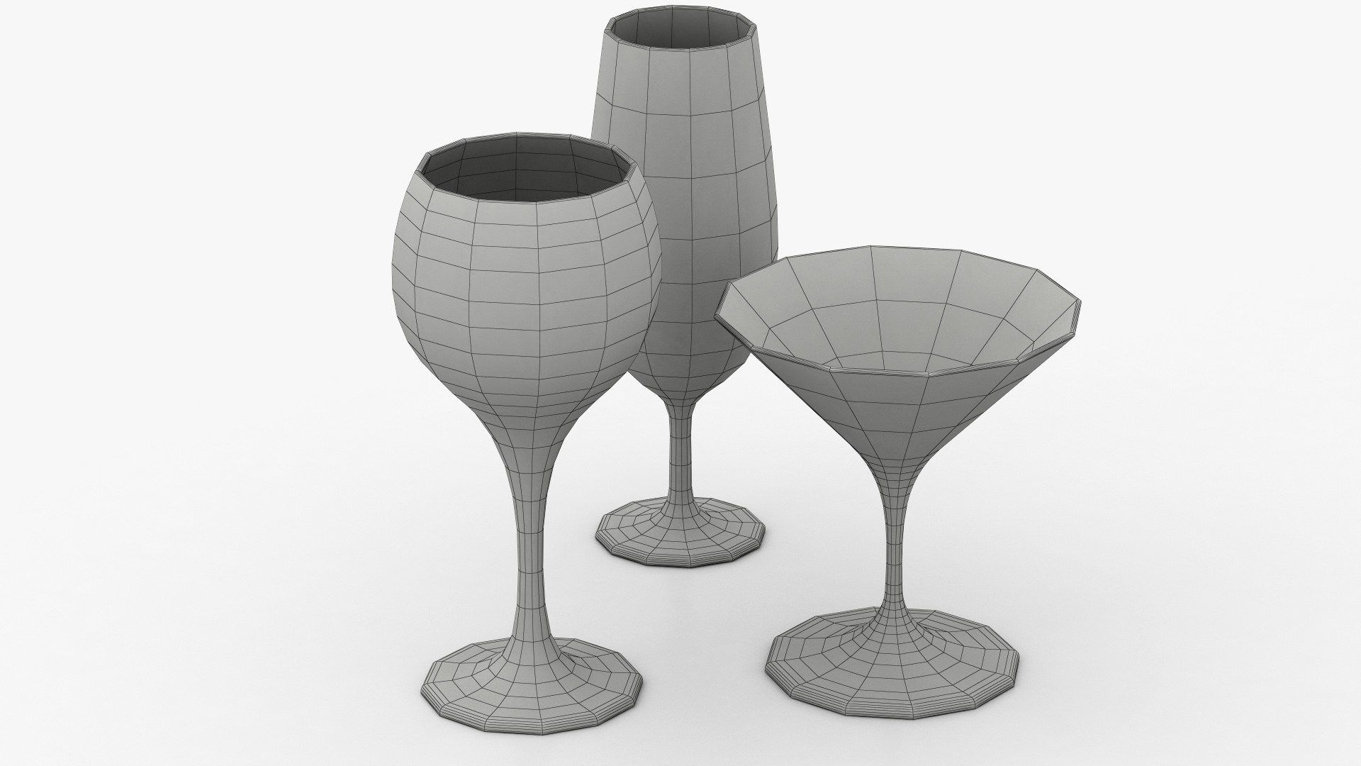 3D goblets - TurboSquid 1179697