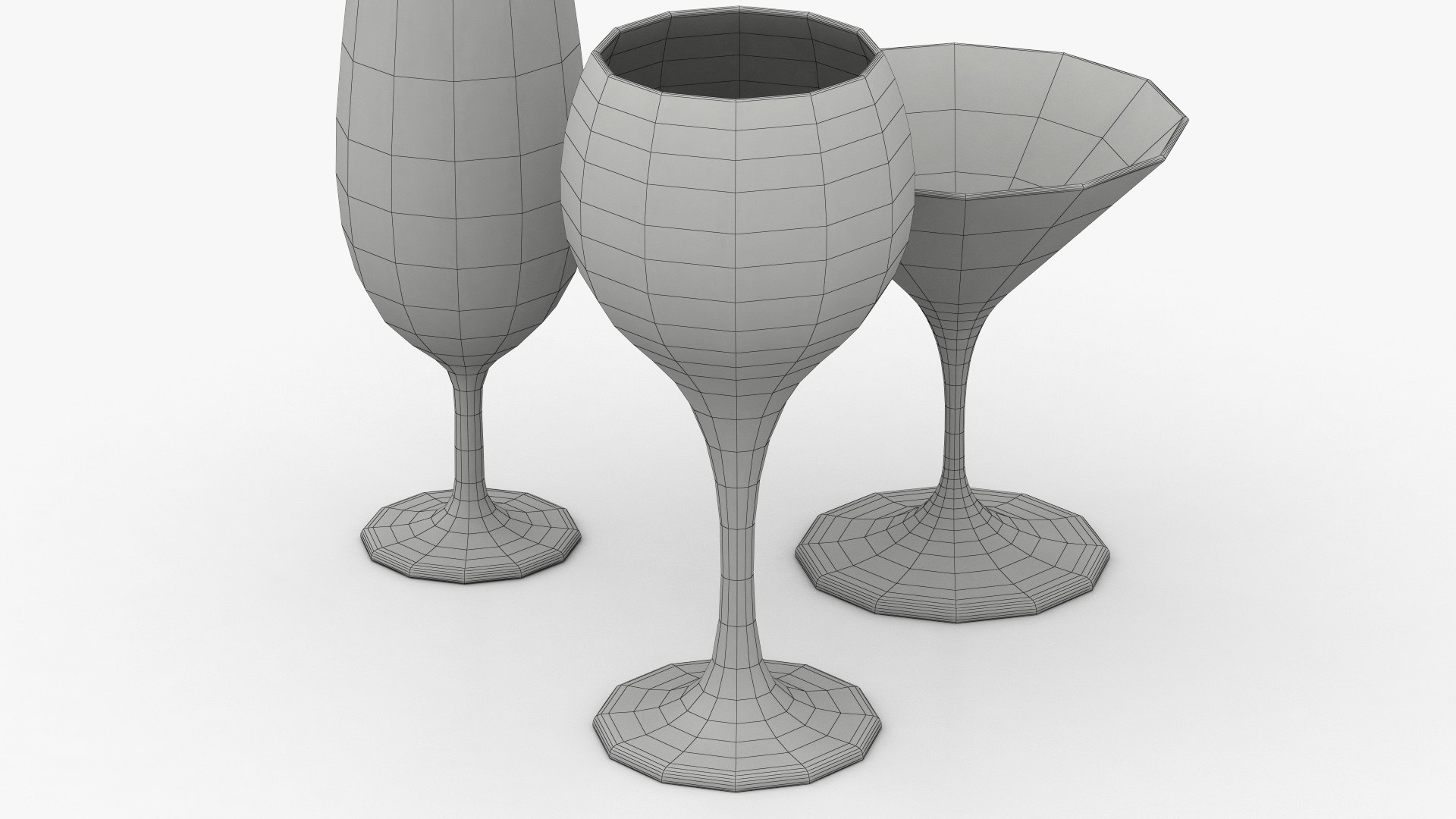 3D goblets - TurboSquid 1179697