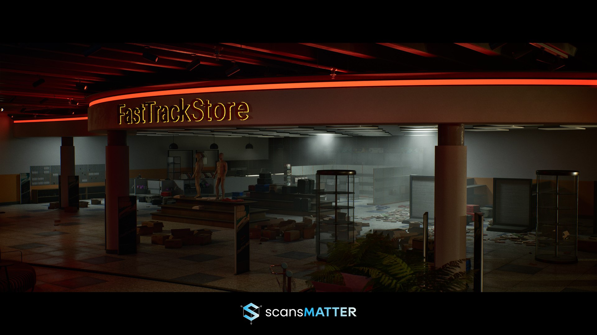 3D Model Shops Restaurant Environment - TurboSquid 2093572