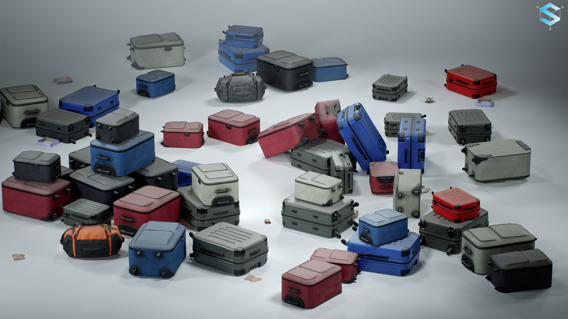 3D Model Shops Restaurant Environment - TurboSquid 2093572