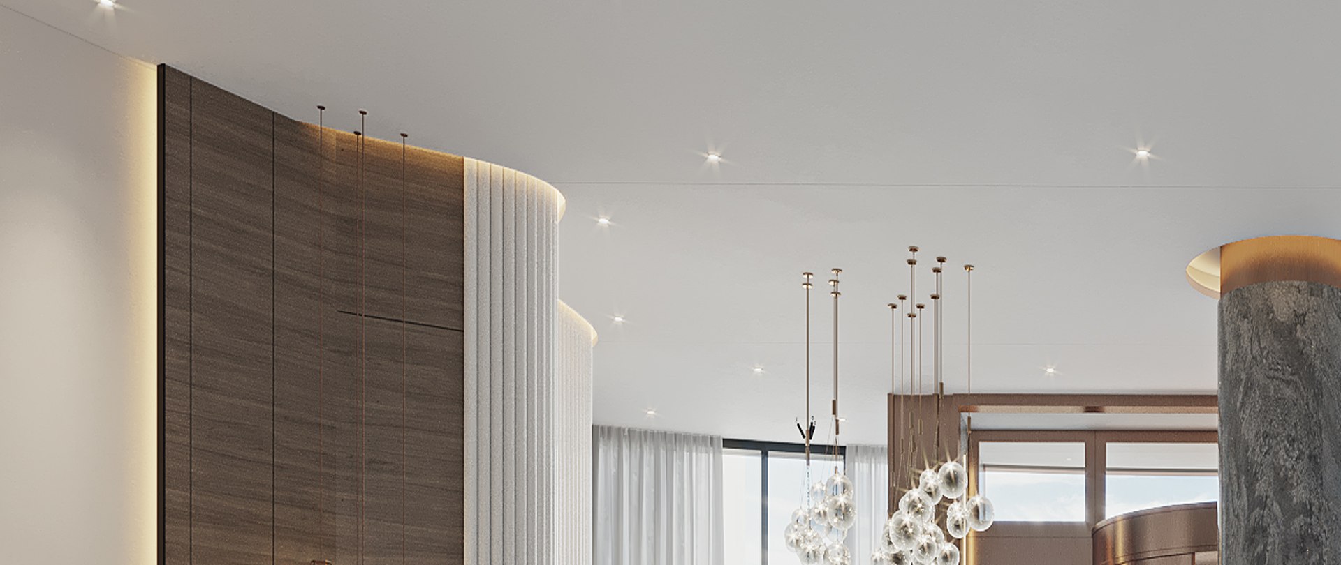 Modern Hotel Front Desk Lobby Model 3D model - TurboSquid 2067922