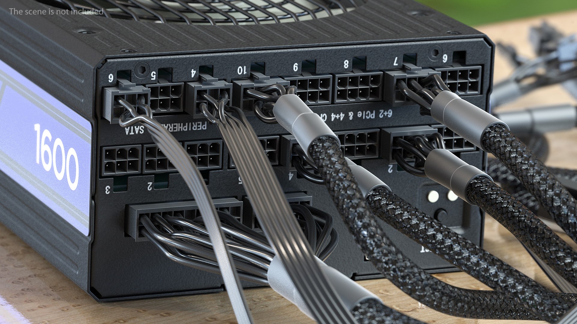 Pc atx modular psu model - TurboSquid 1546384