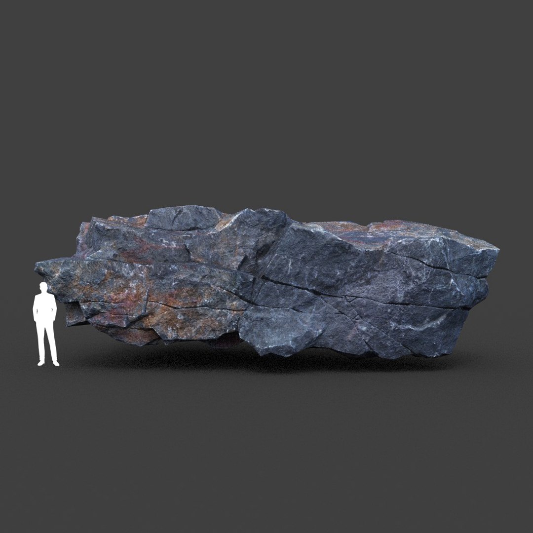 10 Low poly PBR Sharp Cliff Modular Rock 3D model - TurboSquid 2163681