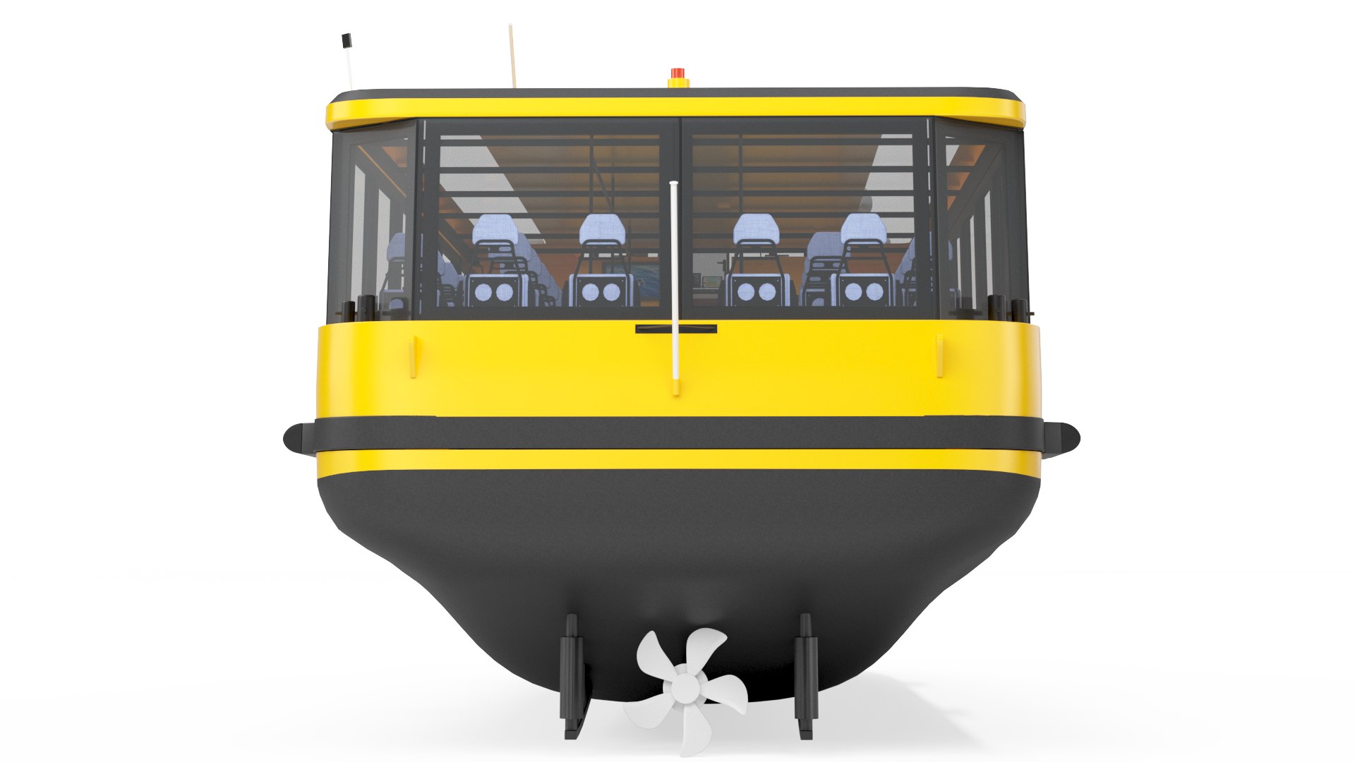 Water Bus 3D Model - TurboSquid 2251279