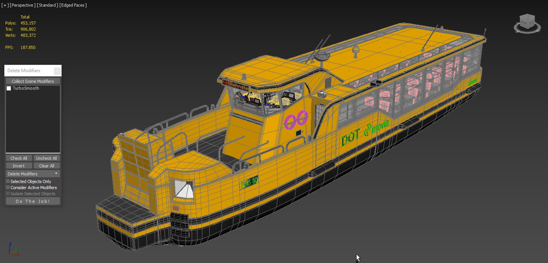 Water Bus 3D Model - TurboSquid 2251279