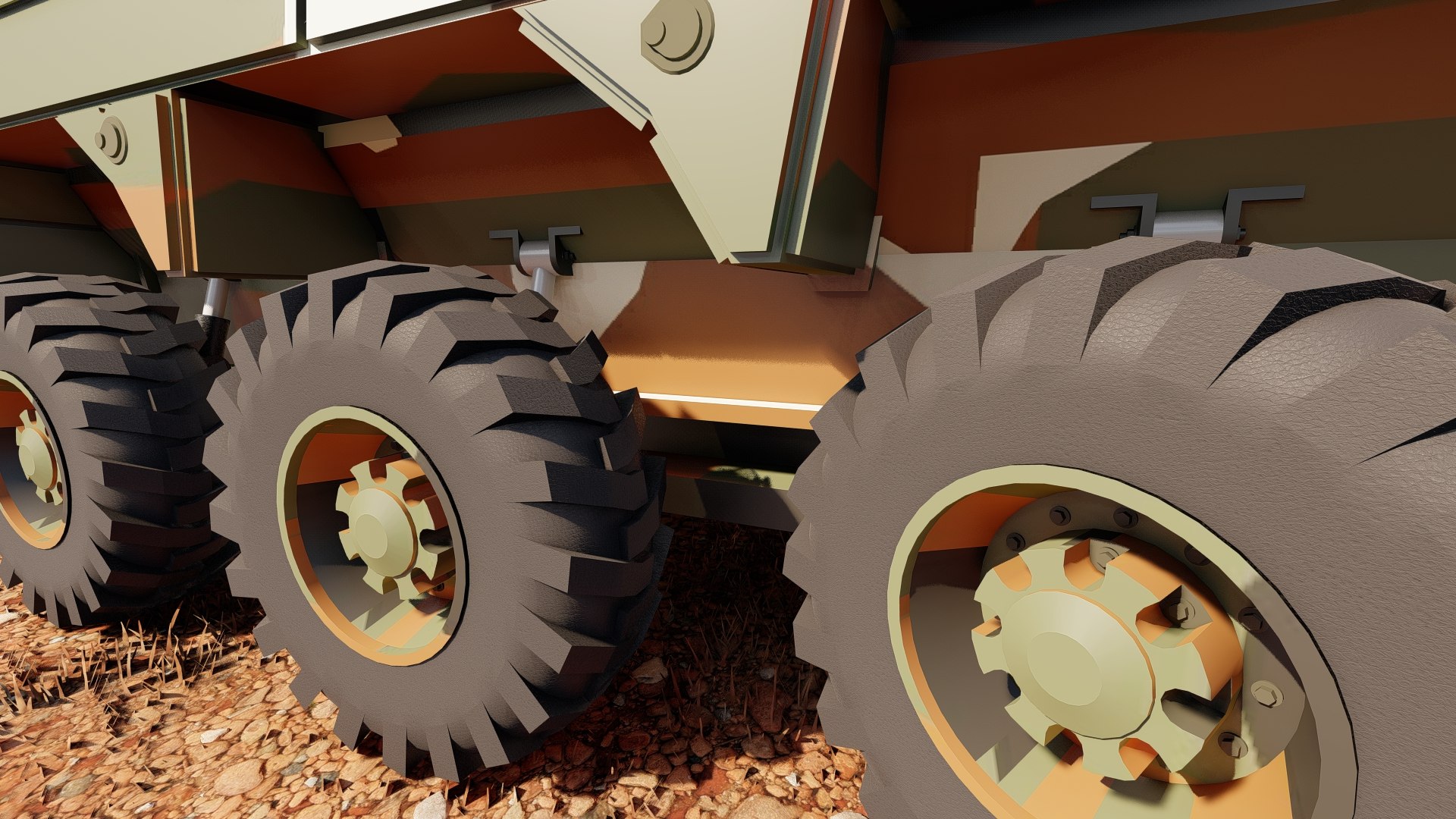 3D BATTLE SUPPORT VEHICLE Model - TurboSquid 2329303