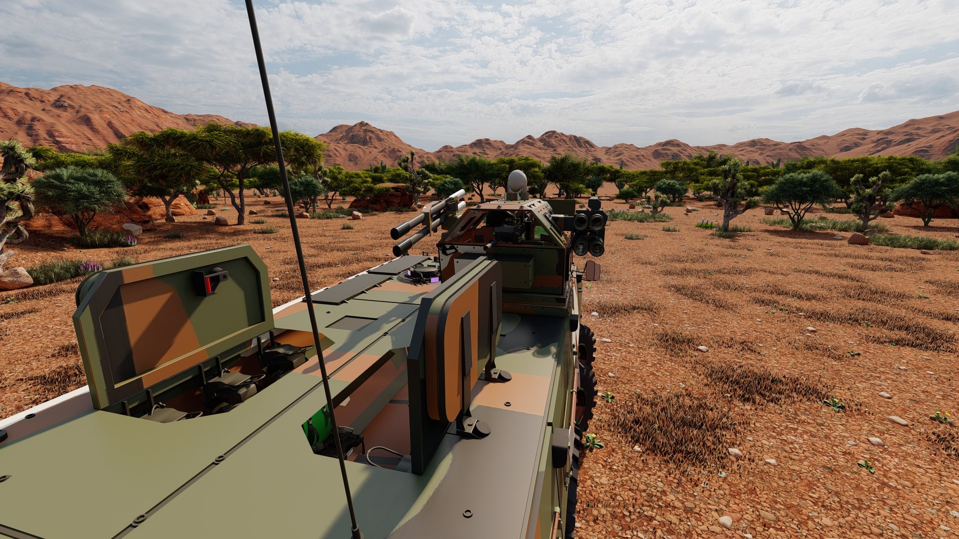3D BATTLE SUPPORT VEHICLE Model - TurboSquid 2329303