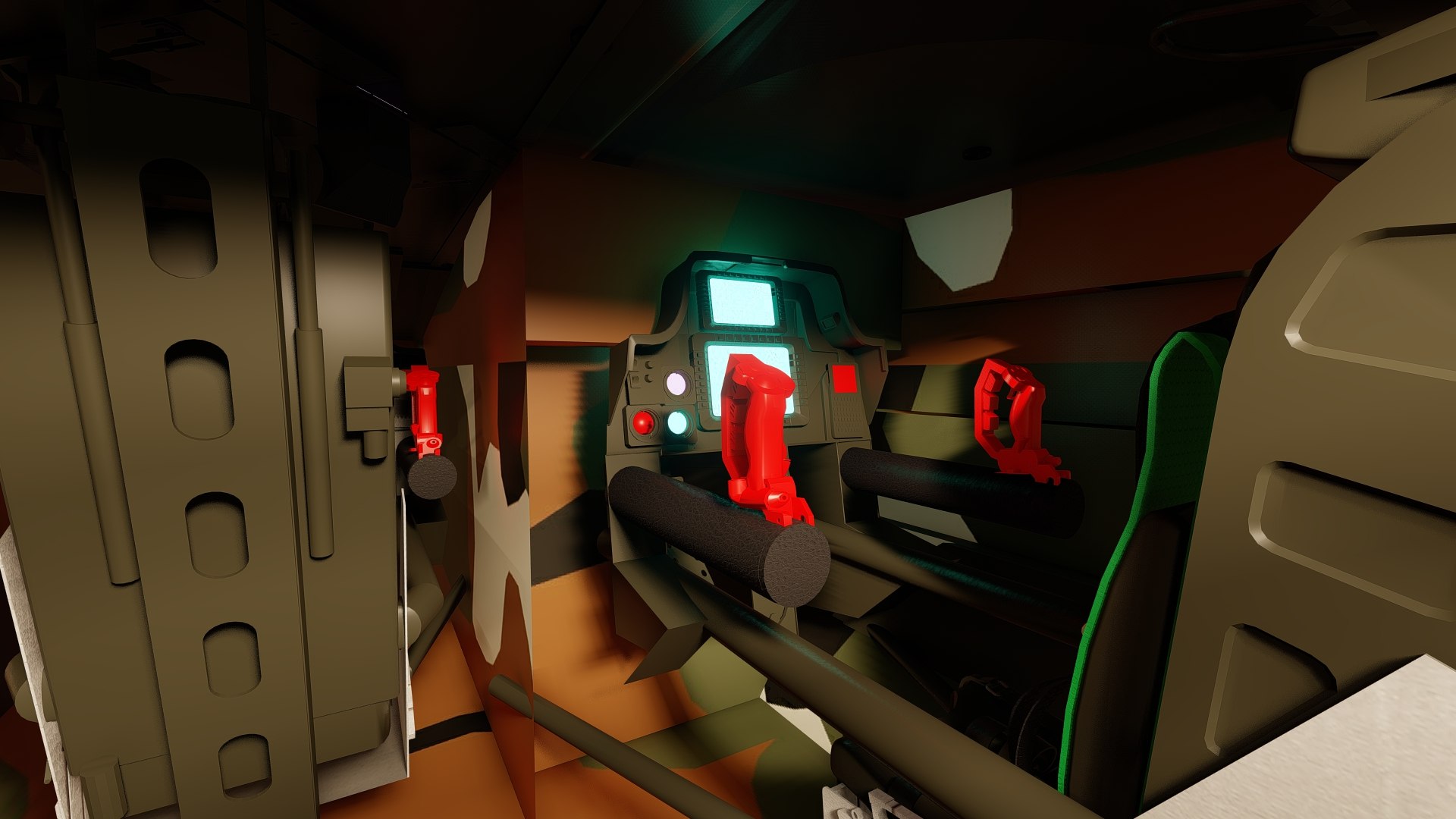 3D BATTLE SUPPORT VEHICLE Model - TurboSquid 2329303