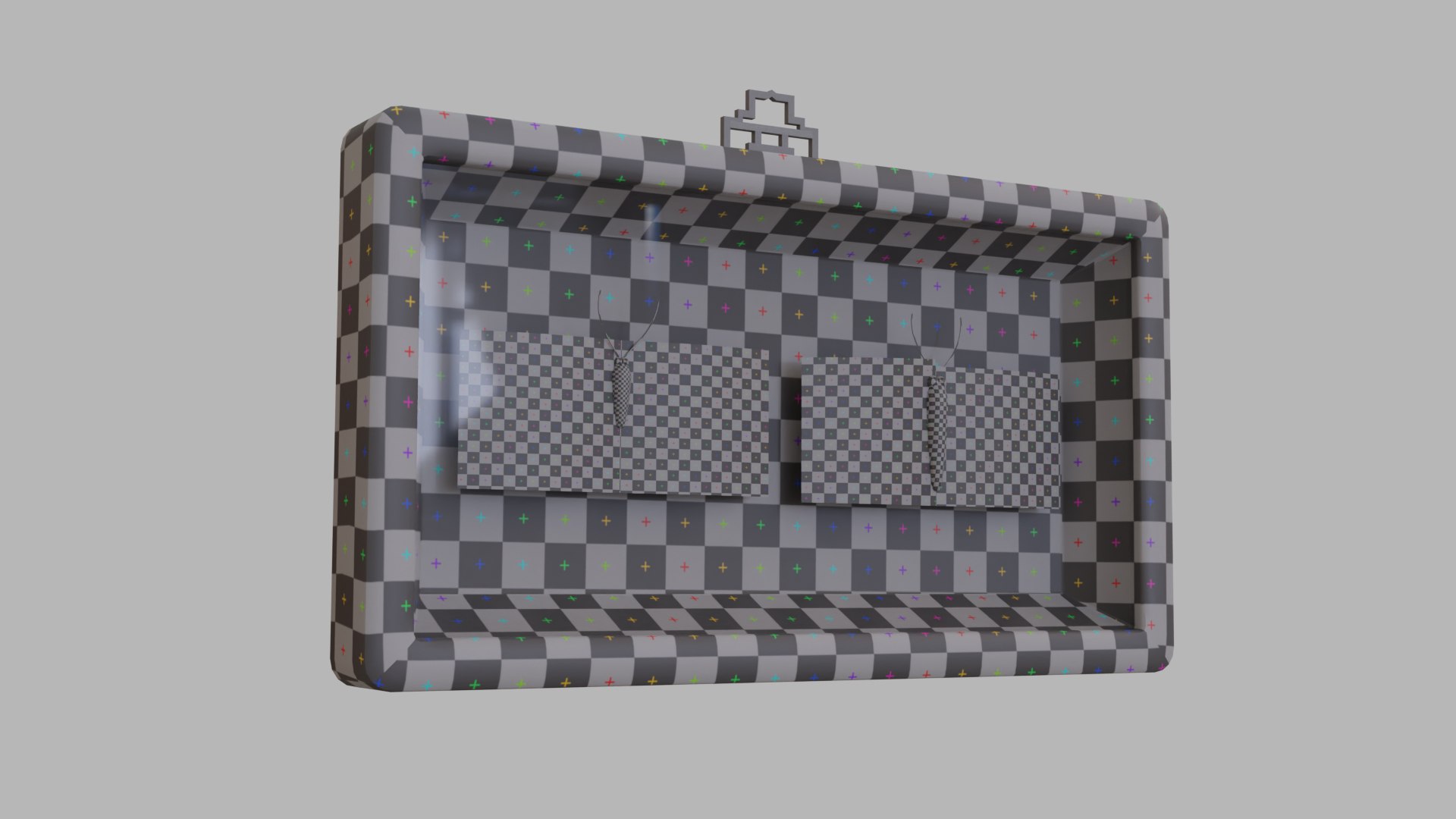 3D Displace Case With Two Butterflies Model - TurboSquid 2060534